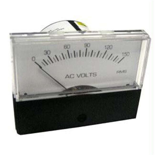 Paneltronics Analog AC Voltmeter - 0 - 150VAC - 2 - 1/2 - 289-003 ...