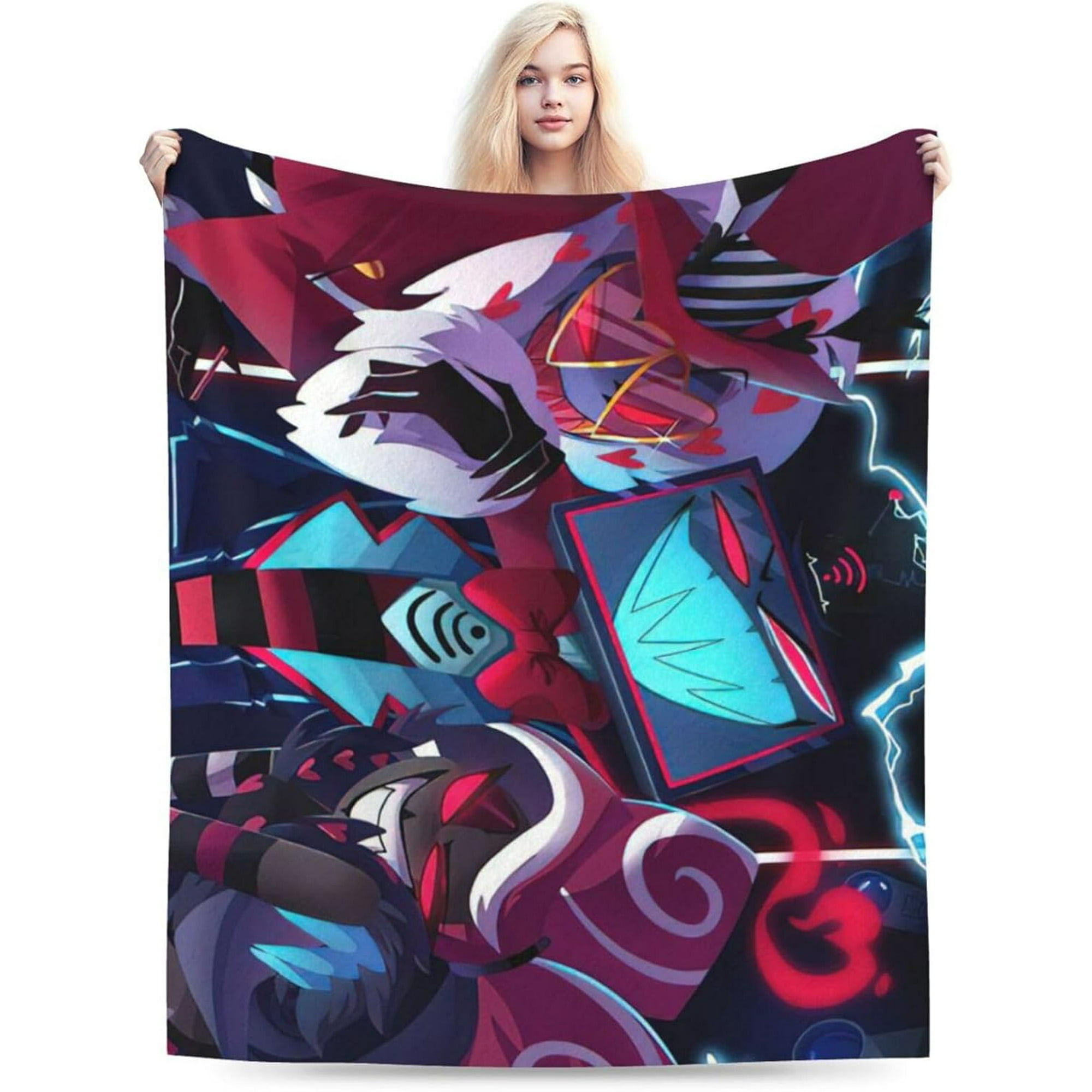 Click here for Hazbin Hotel Throw Blanket Fleece Blanket Warm Sof... prices