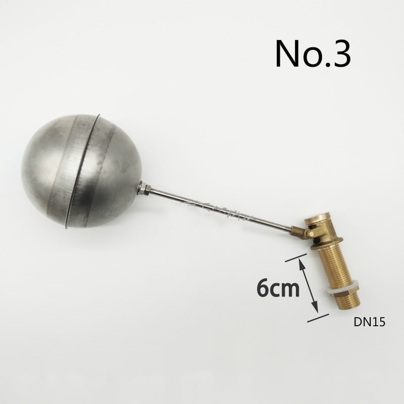 DN15 Float Ball Valve Stainless Steel 304 Cold and Hot Water Tank Float ...