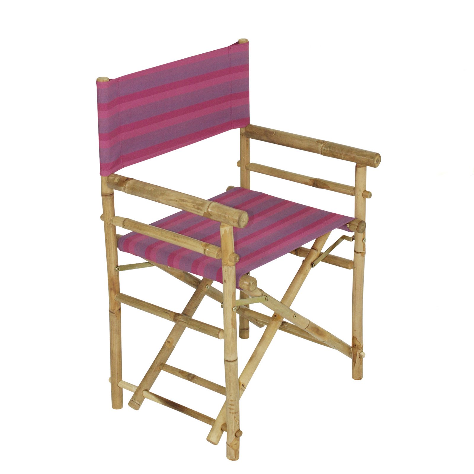 Statra Bamboo Indoor Outdoor Canvas Director Chair - Set of 2 - Walmart.com