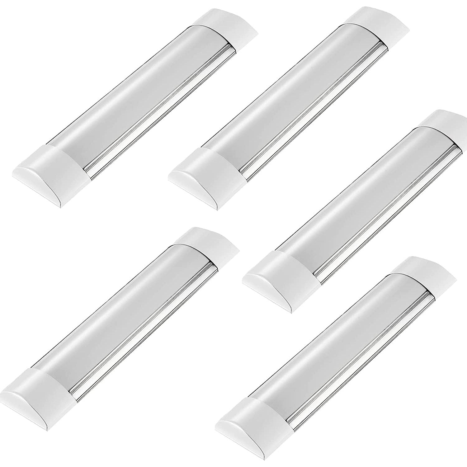 UlaREYoy 5Pcs 3ft LED Shop Light Fixture 30W LED Tube Light, 3600lm ...