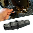 BCLONG Motorcycles Hex Axle Tool 17 19 22 24mm Spindle Tool Driver ...