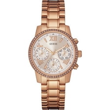 GUESS Women's U11069L1 Rose-Gold Stainless-Steel Quartz Watch - Walmart.com
