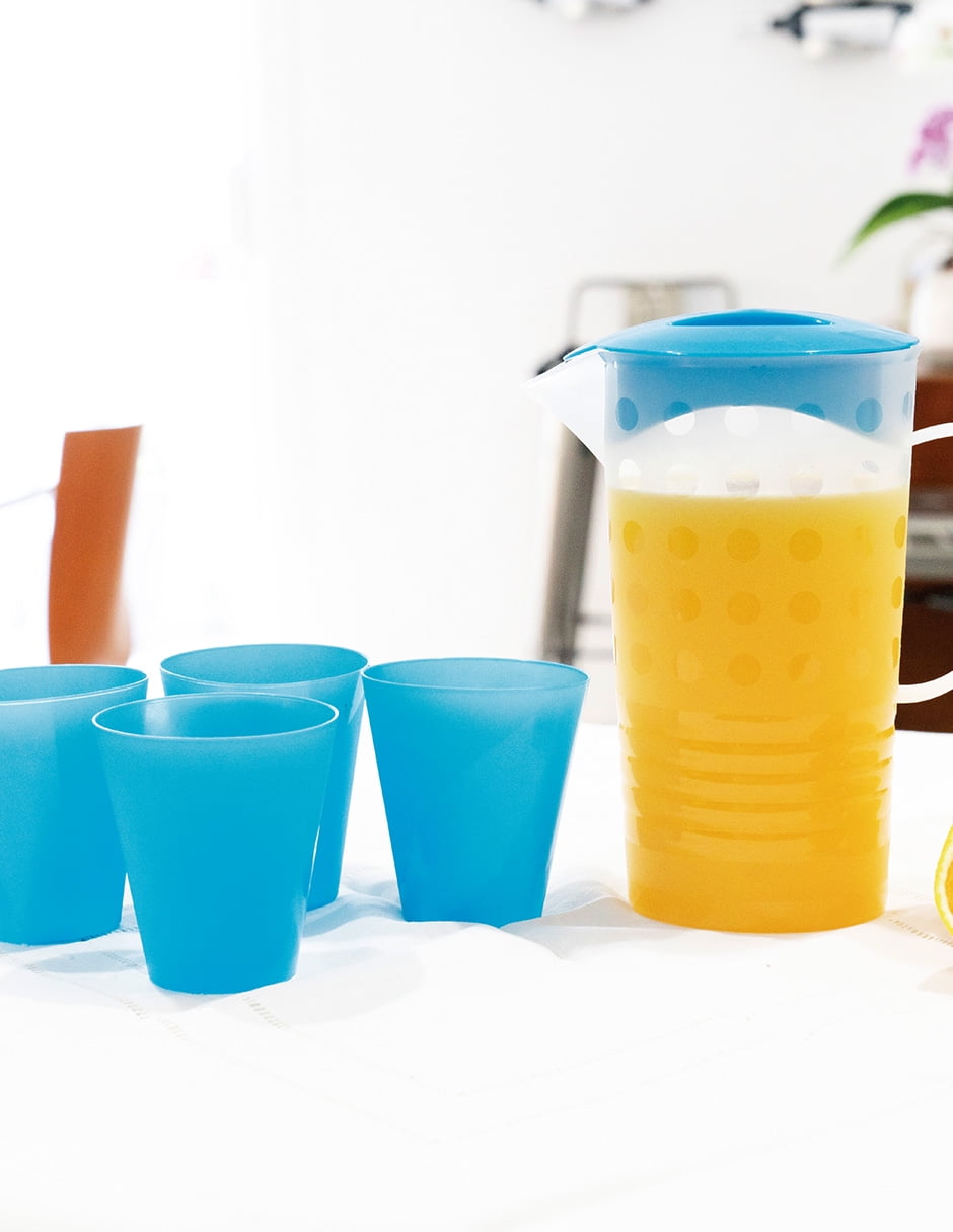 Set Jarra + 4 Vasos CHIQUI MUNDO | Walmart en línea