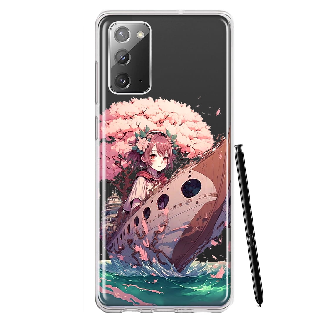 MUNDAZE Samsung Galaxy Note 20 Shockproof Clear Hybrid Protective Phone ...