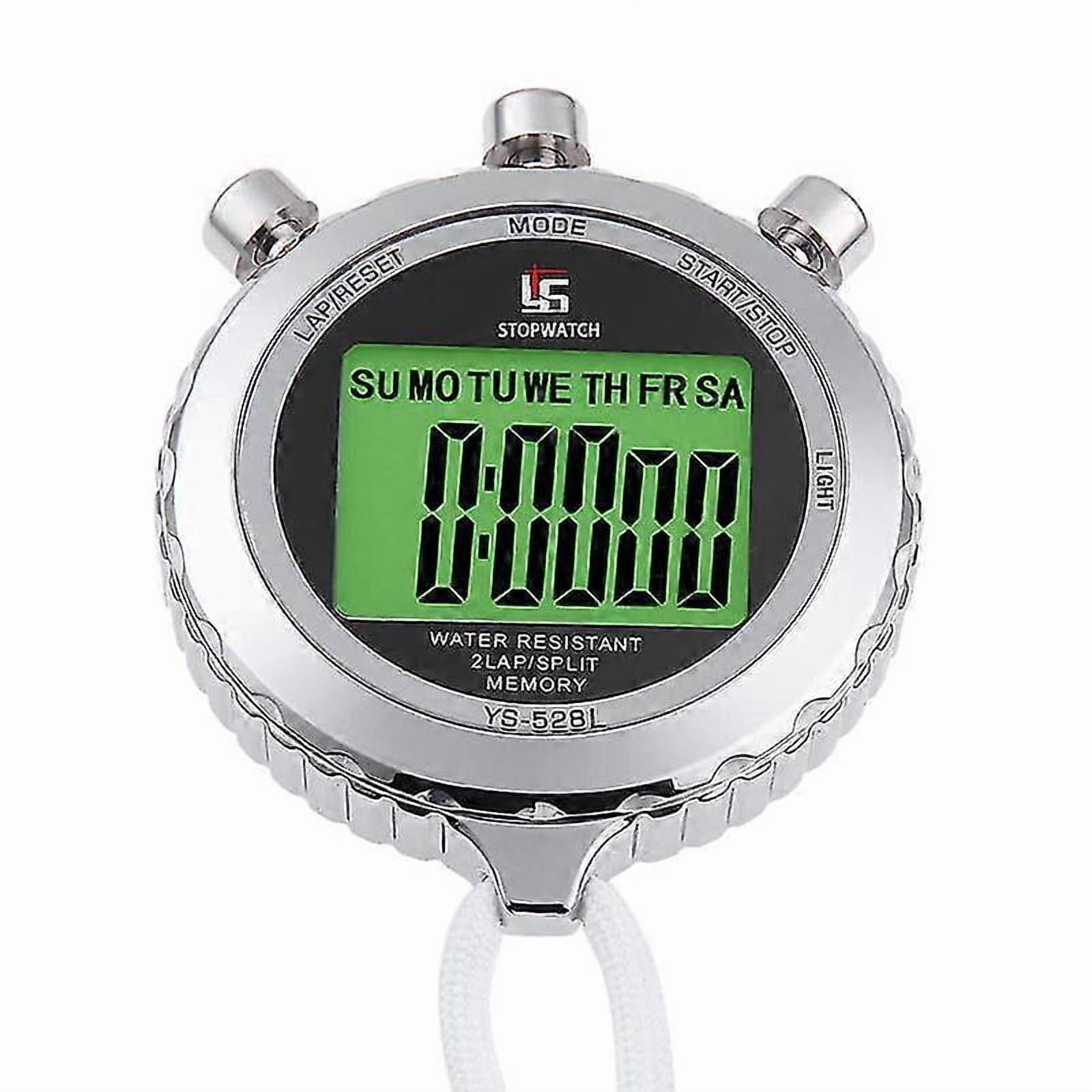 Silent Stopwatch With Light 0.01s, Sports Stopwatch With Precision ...
