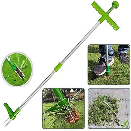 AIMTYD Standing Plant Root Remover and Picker,3 Claws Stand Up Weed ...