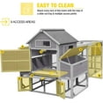 Aivituvin Extra Large Chicken Coop, Suitable for 8-10 Chickens ...