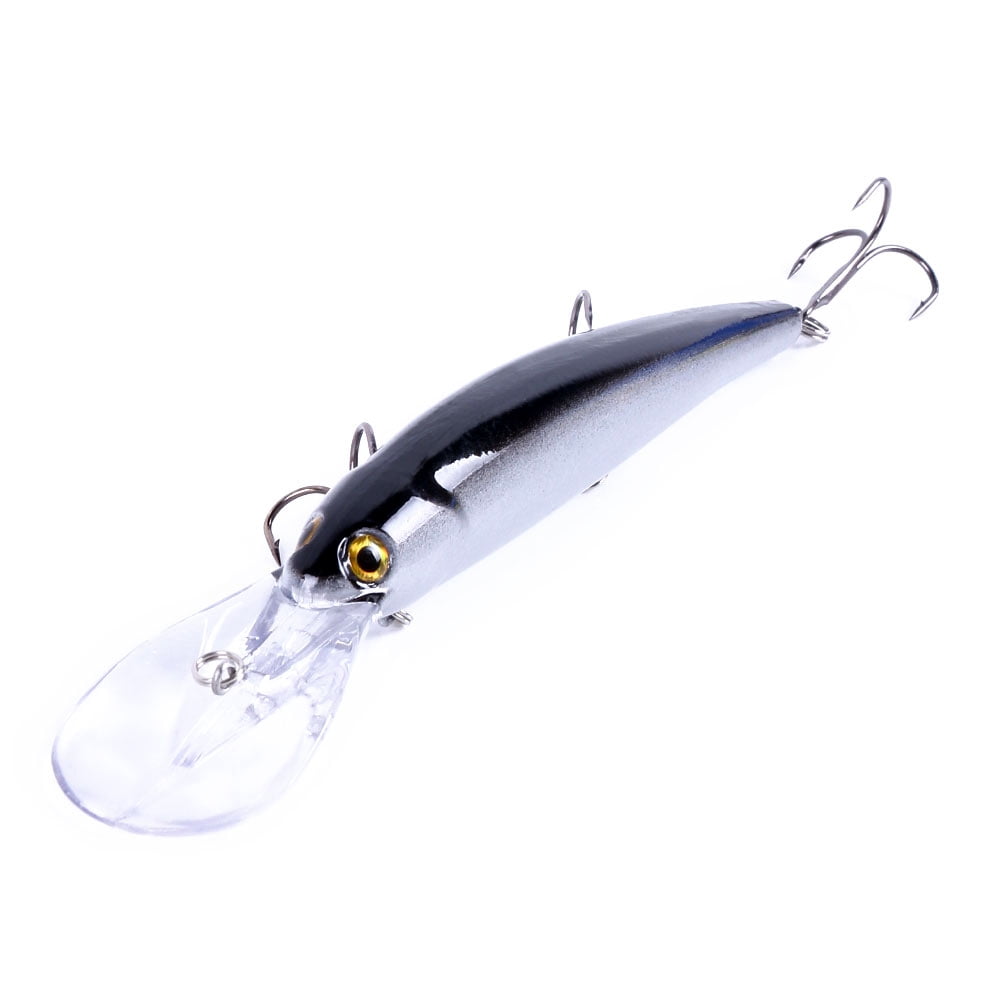 1pc 16.5cm 21g 6# Hook Deep Diving Large Minnow Wobbler Lure Artificial ...
