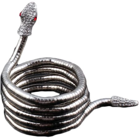 Lepai Statement Twisty Long Chunky Snake Necklace Flexible Bendable Boa ...