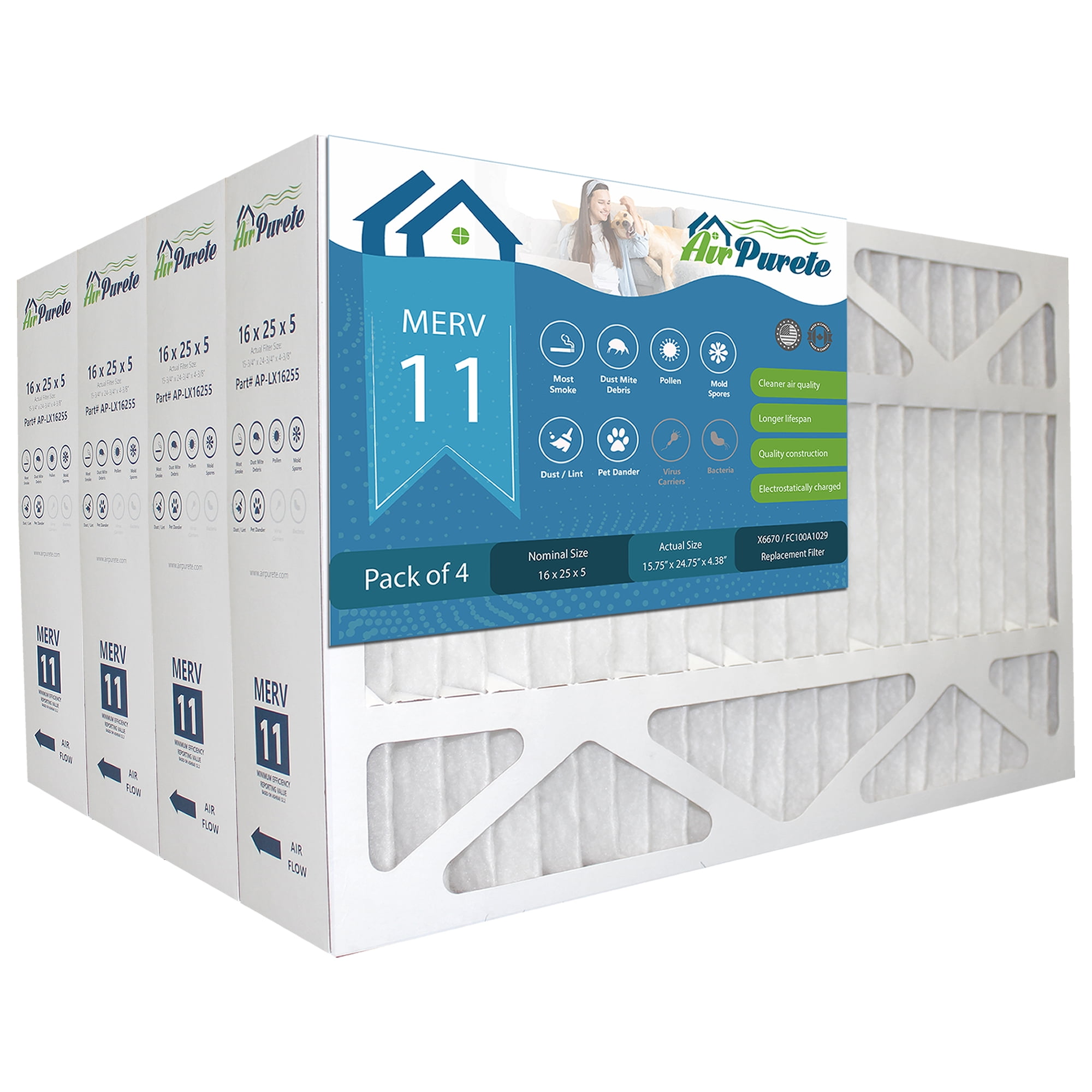 Click here for X6670  Fc100a1029 Replacement Filter Airpurete Ap-... prices