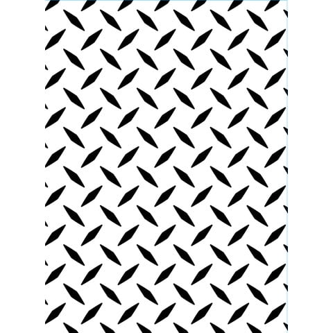 Embossing Folder Diamond Plate 4.25X5.75 By Darice - Walmart.com