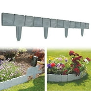 Suncast 10 Ft Pound In Landscape Edging, Stone Color - Walmart.com