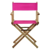 "18" Director's Chair Honey Oak Frame-Turquoise Canvas" - Walmart.com