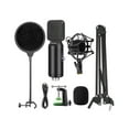 Technical Pro UM4PKG Professional USB Condenser Microphone Starter ...