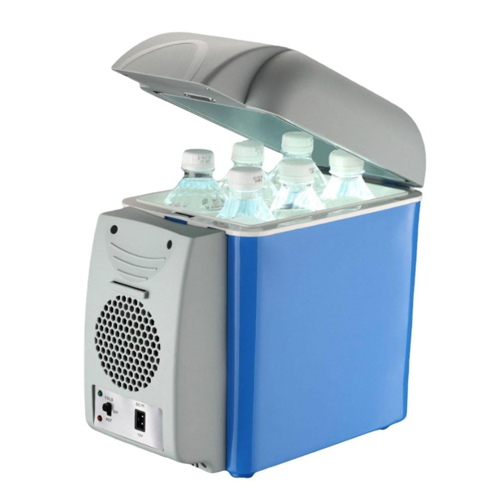 Car Refrigerator | Dual Use 12V Mini Portable Fridge | 7.5L Compact Car ...