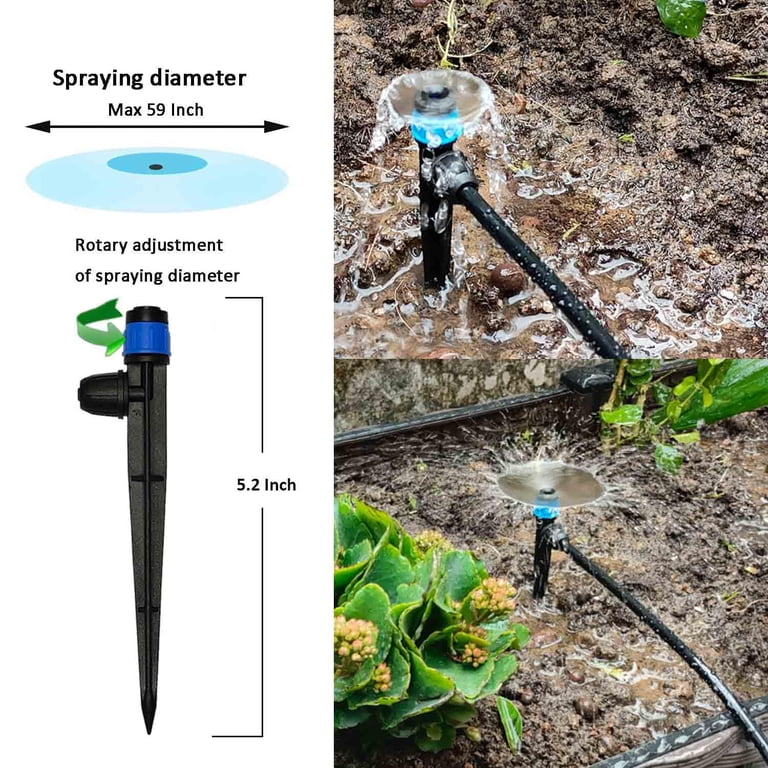 25m Micro Drip Irrigation System Plant Automatic Spray Greenhouse