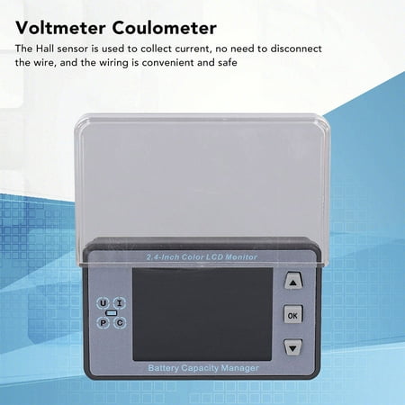 VAC8810F Wireless Voltage Ammeter 500V Coulometer Colorful Display ...