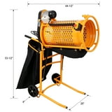 360W Foldable Electric Rotary Soil Sieve for Effortless Gravel/Sand ...