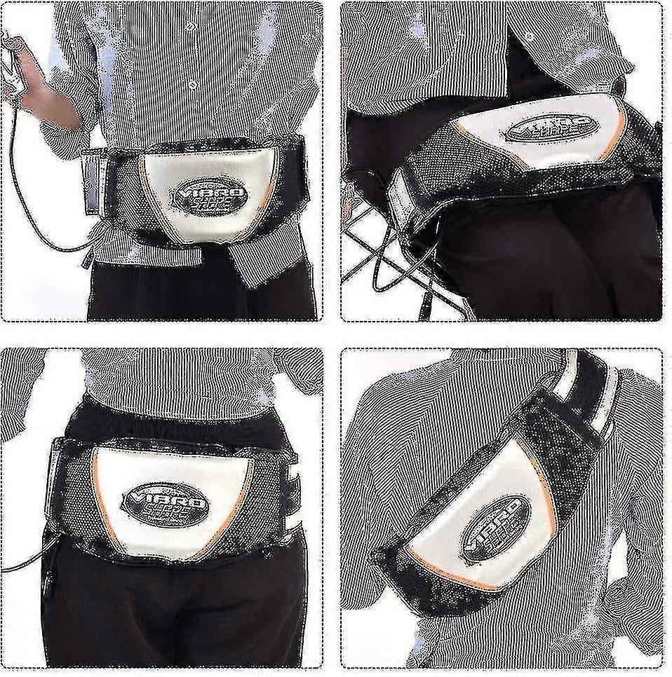 Electric Weight Lose Belt, Vibrating Massager Fat Burner Waist Trimmer ...