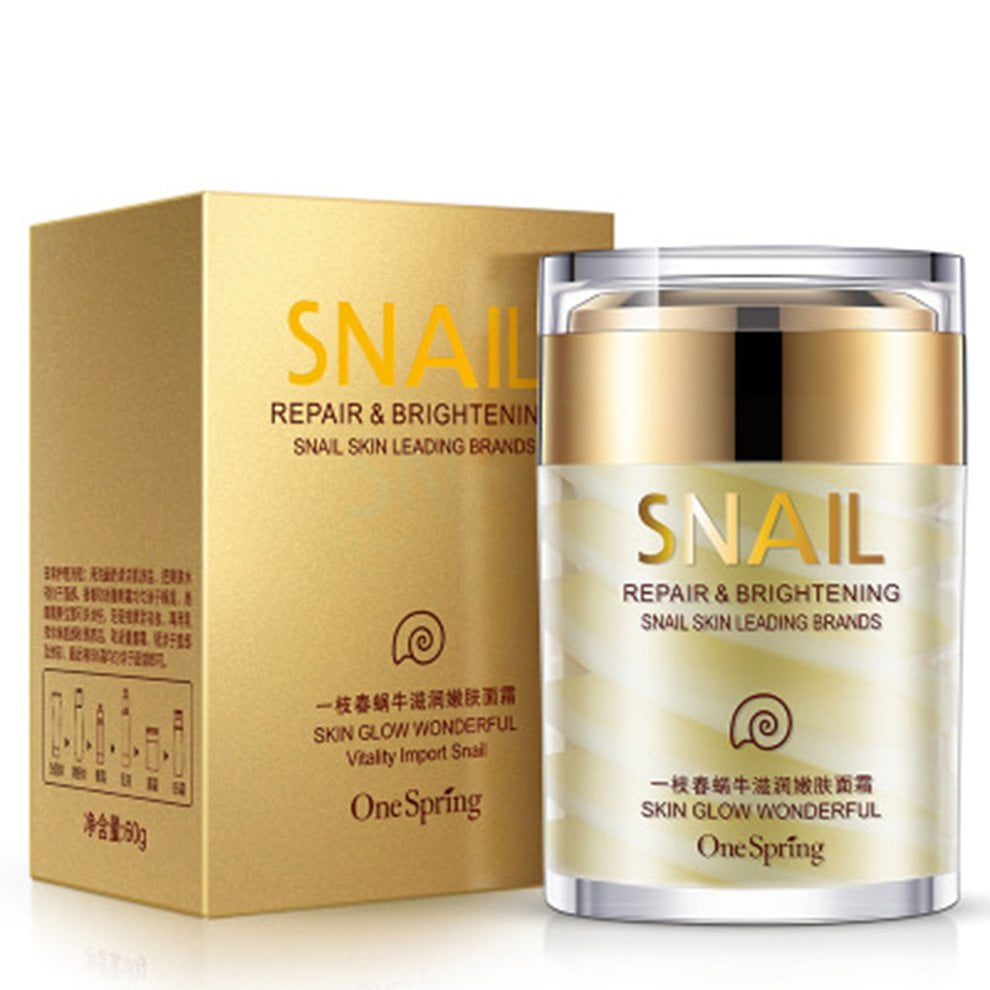 Snail Moisturizing Rejuvenating Face Cream Smoothing Beauty Facial ...