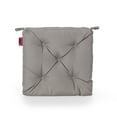 Elena Shore Outdoor Fabric Classic Tufted Chair Cushion, Gray - Walmart.com