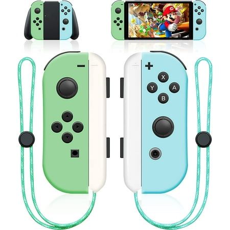 Joy Con Controller Compatible for Switch, Wireless Replacement for Switch Joycon, Left and Right ...