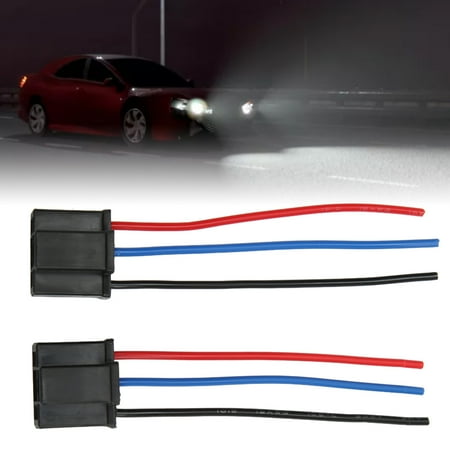 Tbest Headlight Socket Converter Kit,Headlight Wiring Harness Sockets,2 ...