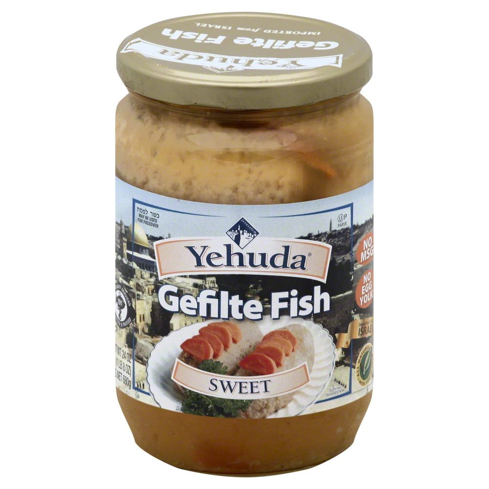 Yehuda Original Gefilte Fish, 24 oz, (Pack of 12) - Walmart.com