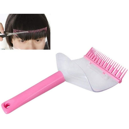 Women 1 x Hair Clipper Fringe Cut Tool Bangs Comb Haircut DIY Hairstyle ...