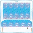 4 Pack Dolphin Party Themed Party Tablecloth, Dolphin Birthday Party ...