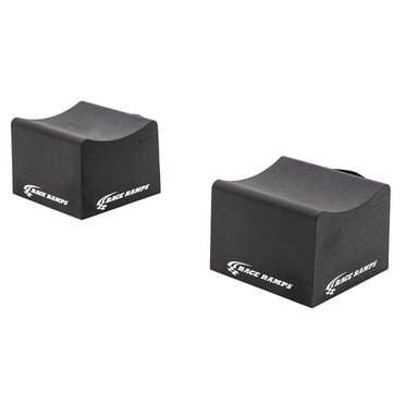 Eastwood Home Garage Car Ramp Set for Vehicle Safety and Maintenance ...