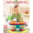 Style-Carry Baby Musical Learning Toys for 12-18 Months, Rotating Light ...