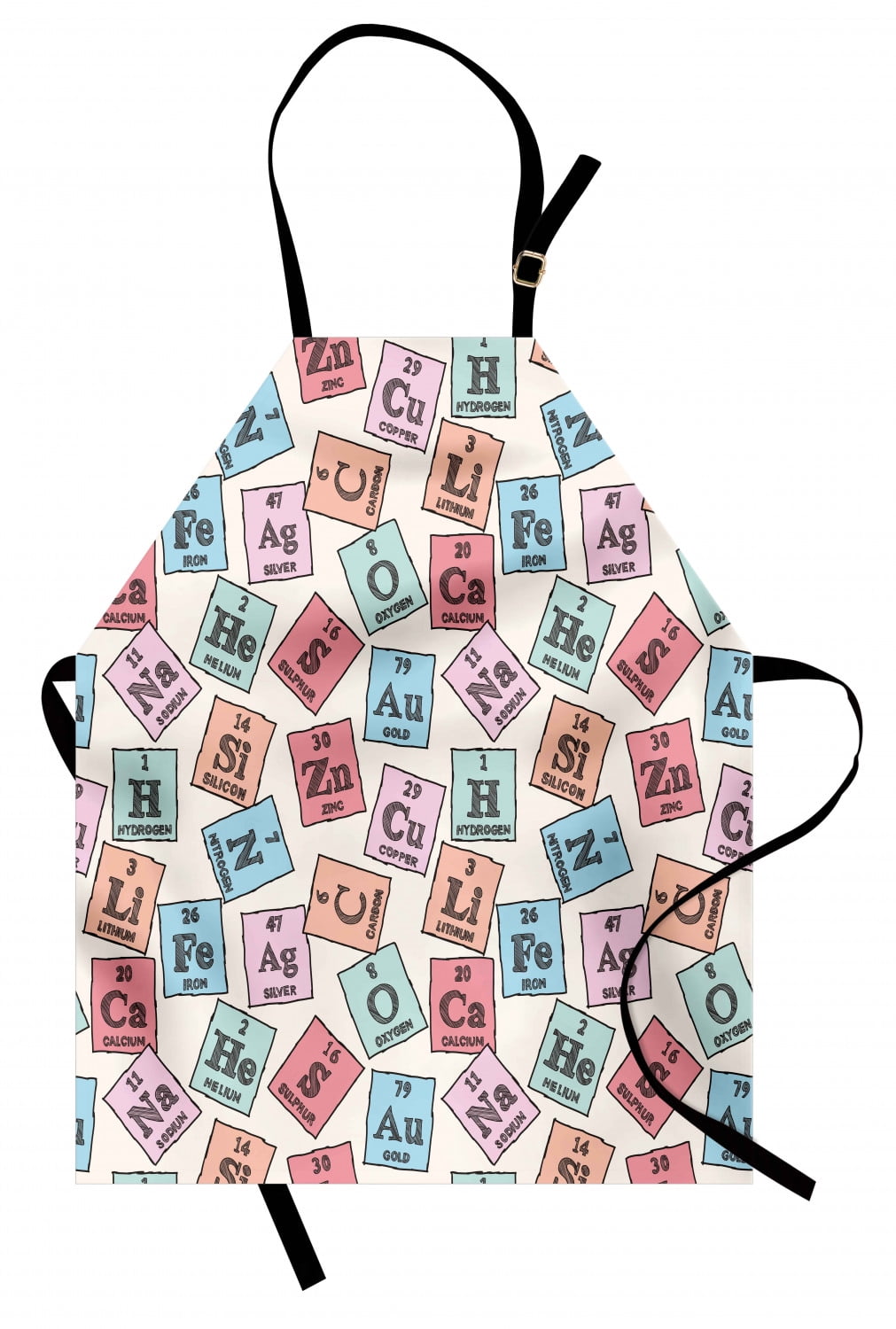 Periodic Table Apron Sketch Style Chemistry Class Elements Science Camp ...