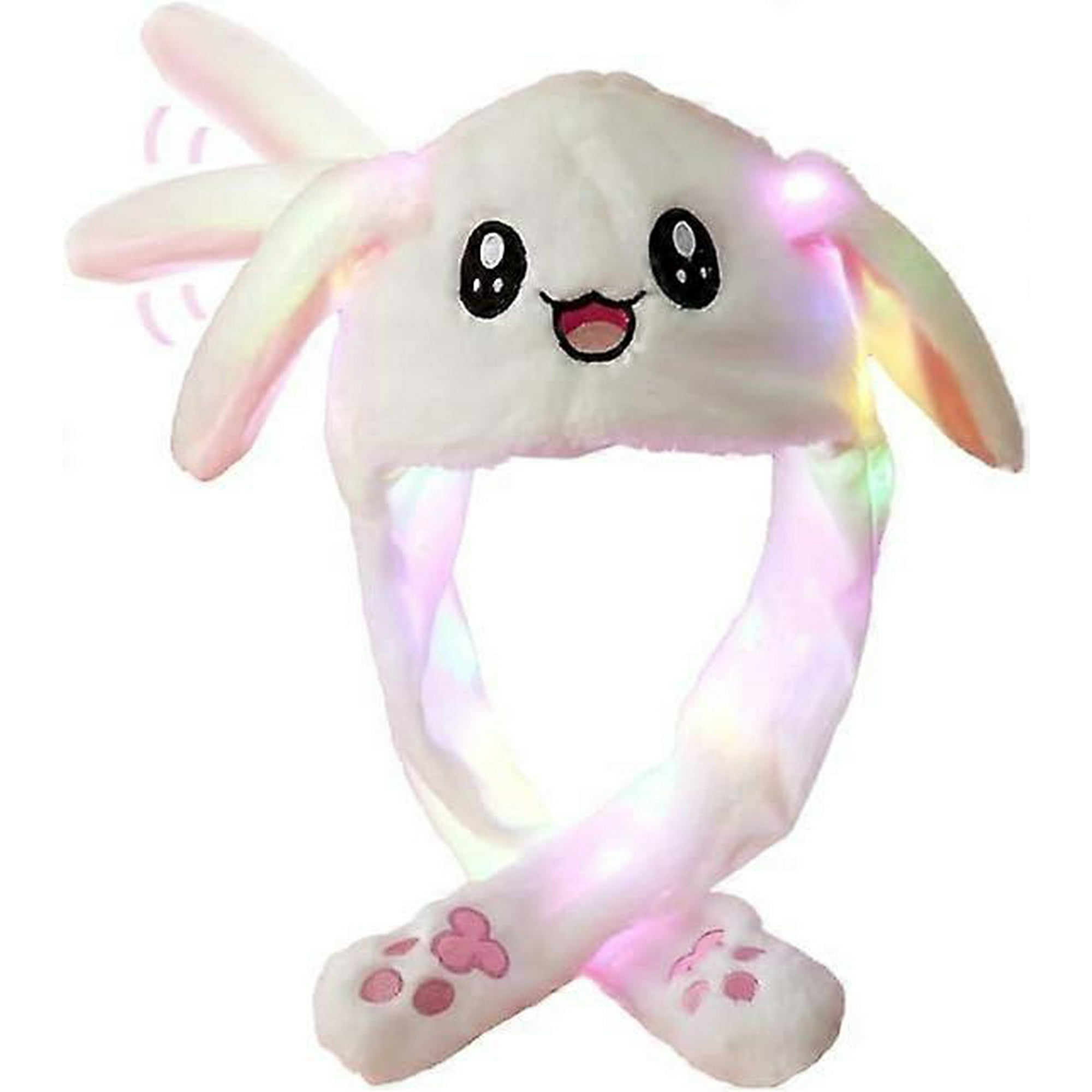 Click here for Vett Led Glowing Plush Moving Rabbit Hat Funny Glo... prices
