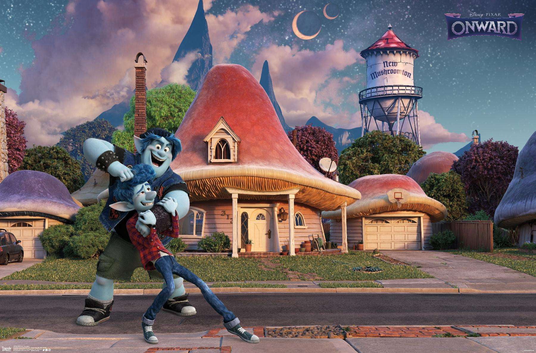 Disney Pixar Onward - Noogie Wall Poster, 22.375" x 34" - Walmart.com