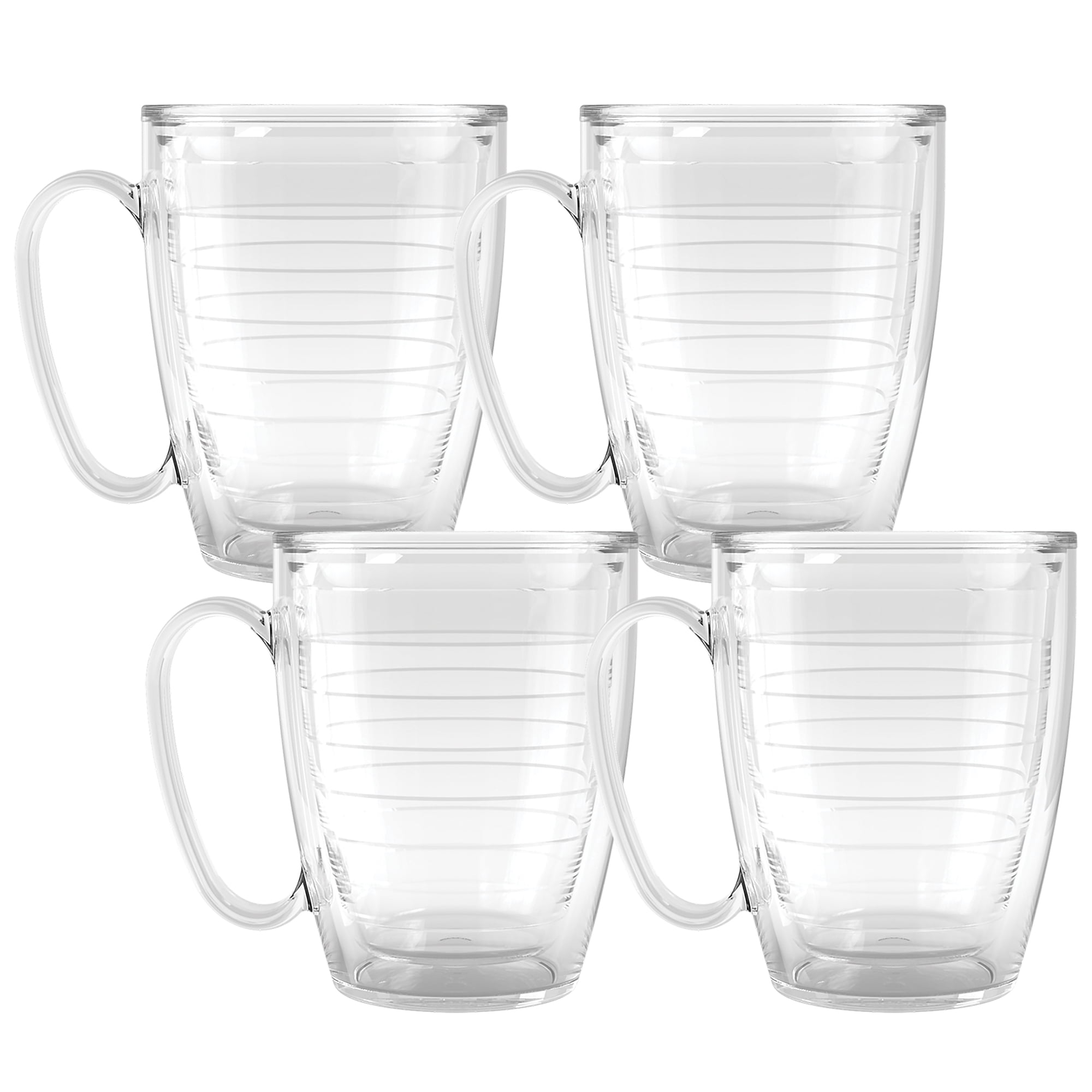 Tervis Clear & Colorful Tabletop - Clear Mug Collection Made in USA ...
