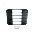 Universal Recycled Plastic Incline Sorter, 5 Sections, Letter Size ...