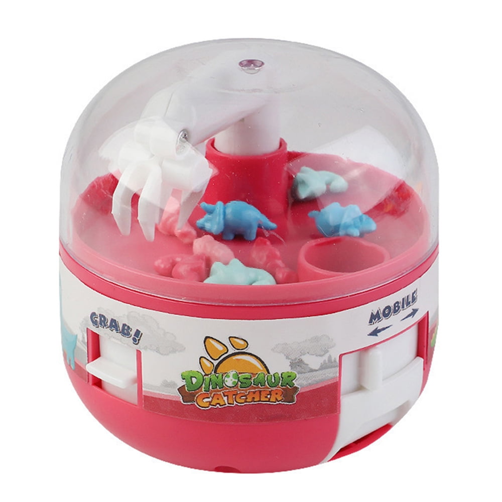 Mini Claw Machine Catch Dinosaur Game Cute Catcher Stress Relief Kids ...