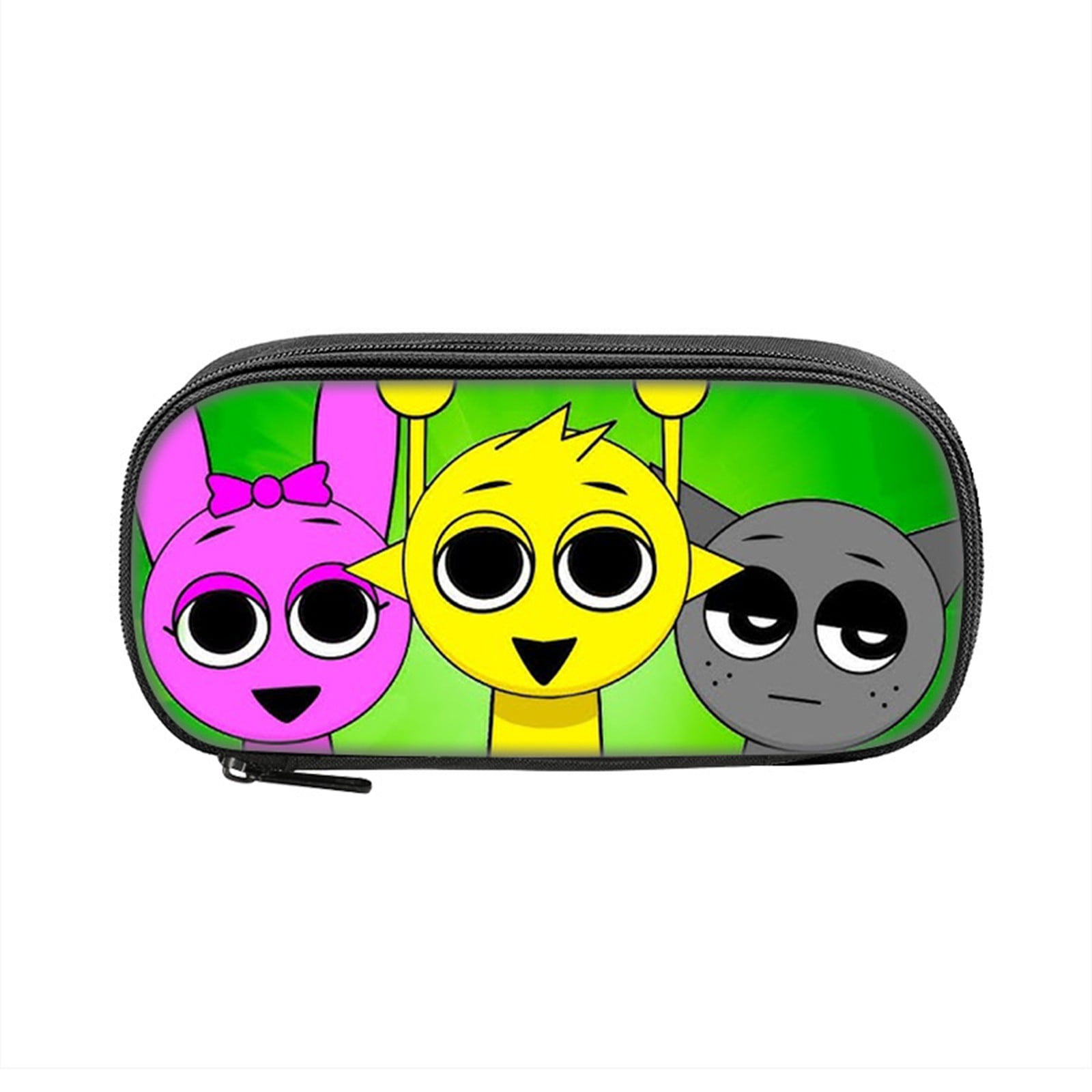 Estuches para lápices Sprunki para niños de la escuela con dibujos ...