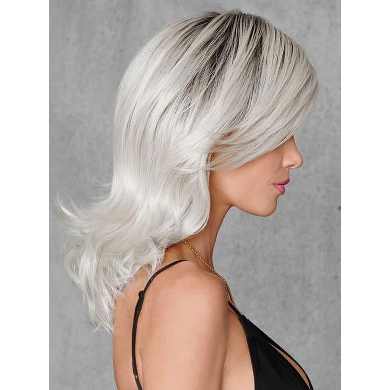 Natural Silver White Hair
