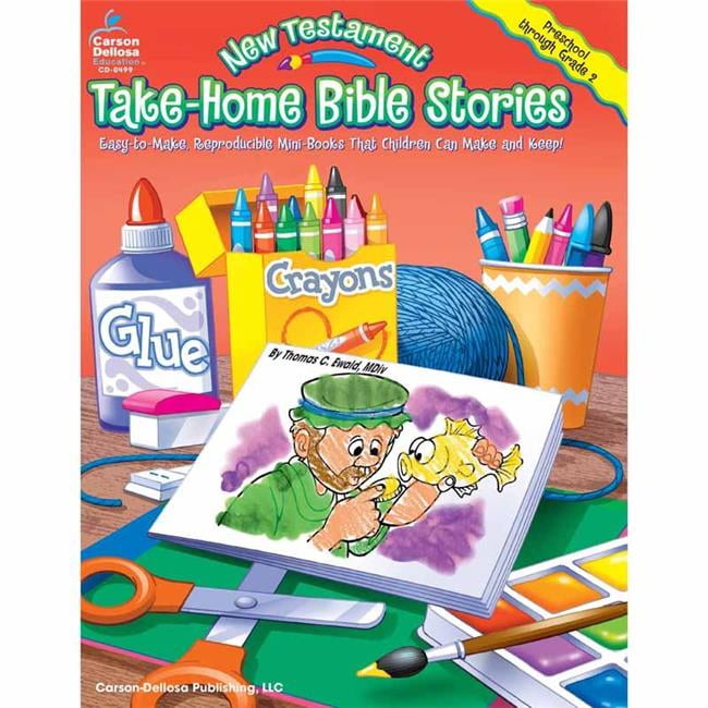 Carson Dellosa CD-0499-2 Take-Home Bible Stories New Testament - Grade ...