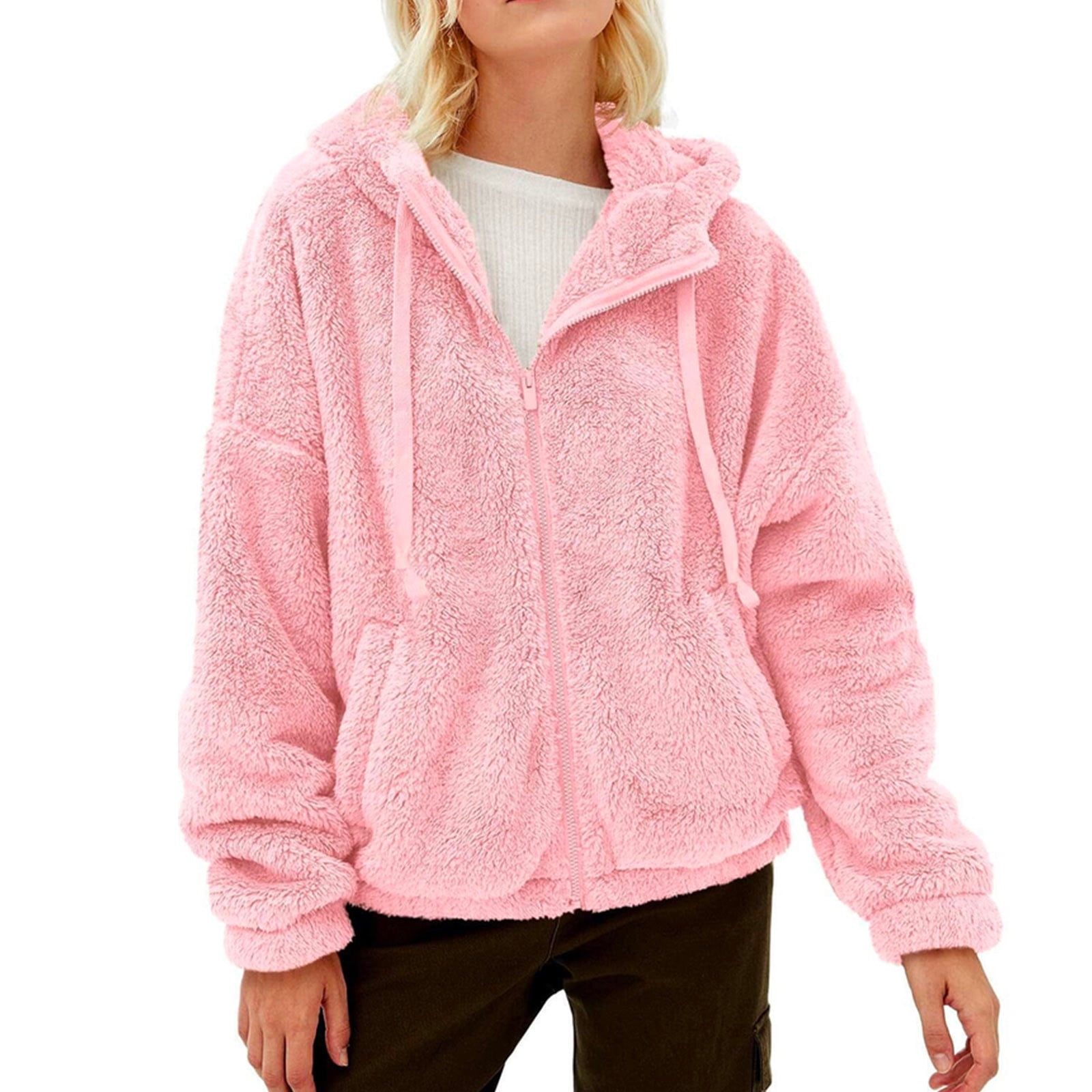 Click here for Timegard Winter Coats For Women Full Zip Fleece Co... prices