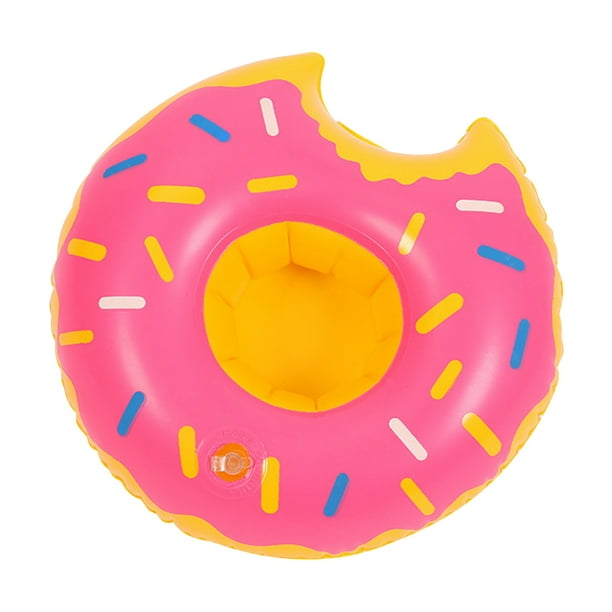 Clairlio Inflatable Drink Cup Holder Donut Floating Pool Party Cocktail ...