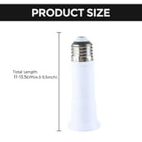 EXCIXING Flexible E27 Socket Extender Flexible Adapter for LED Fan ...