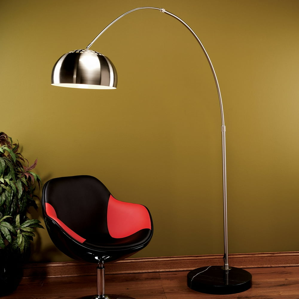 LumiSource Chrome Arch Lamp - Walmart.com - Walmart.com