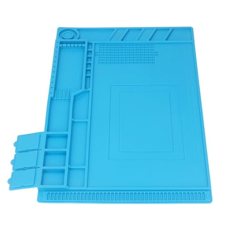 Repair Mat Silicone Soldering Pad Heat Anti Static With Storage Grooves ...