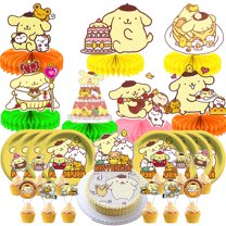 Pompompurin Balloons Tableware Party Supplies Decor Birthday Cake ...