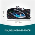 ZIPIT Monster Pencil Case | Black Pencil Pouch for College and Office ...