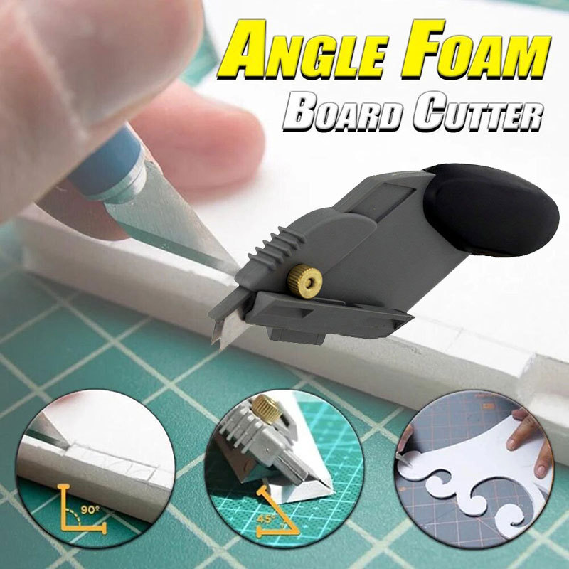 45 and 90 Degree Angle Easy Mat Cutter with 1 Extra Blades Card Foam ...